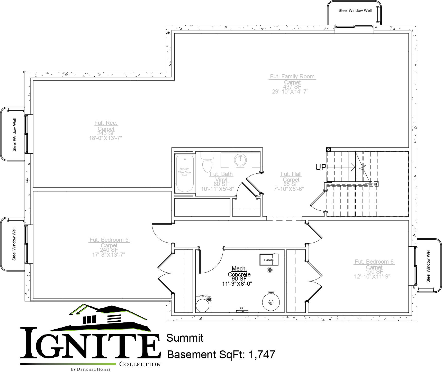 Summit Floor Plan - Designer Homes